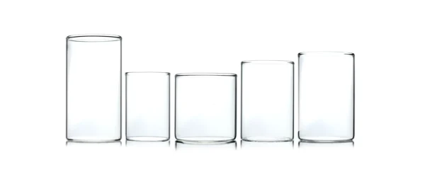 Vision Glass Drinking Glasses Set of 6 Clear Ver 1 Flameproof - VERTIS